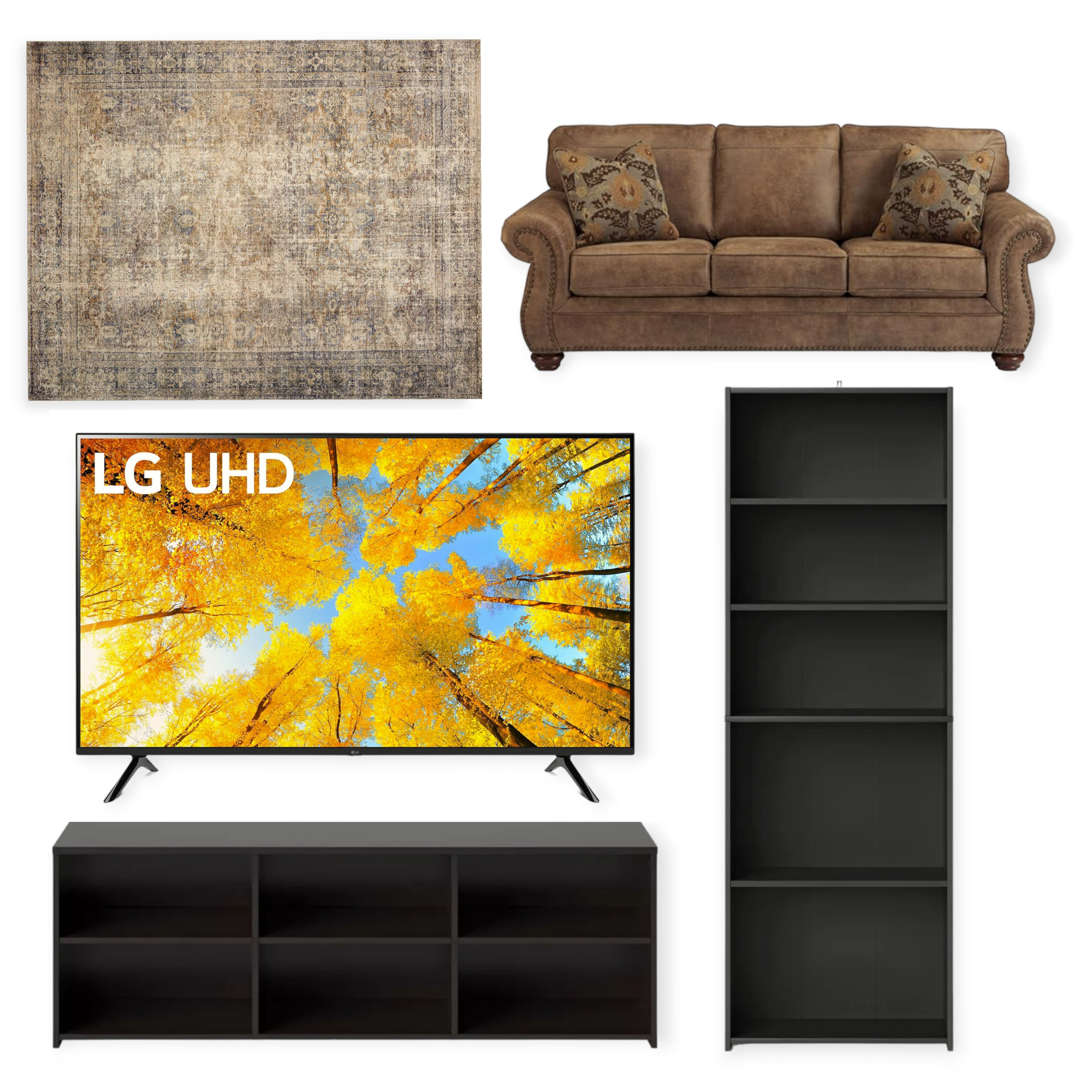 Showcase Showdown: Ultimate Living Room Set
